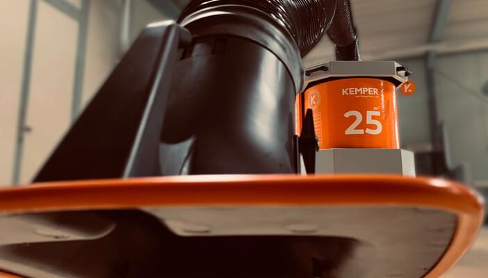 Welding fume extraction, smoke extraction by KEMPER