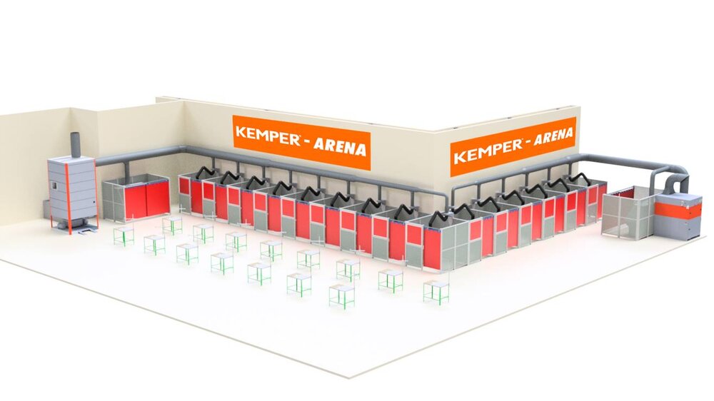 KEMPER-Arena auf der SCHWEISSEN & SCHNEIDEN: Schweißen für Jedermann
